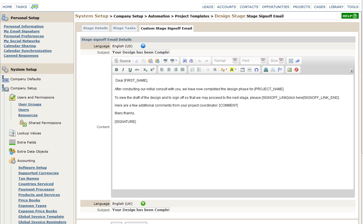 Project Sign Off Template Classles Democracy